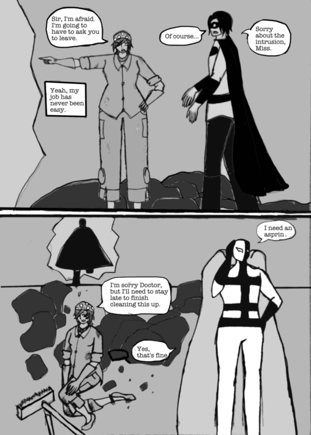 Alternate Universe Housekeeping Comics