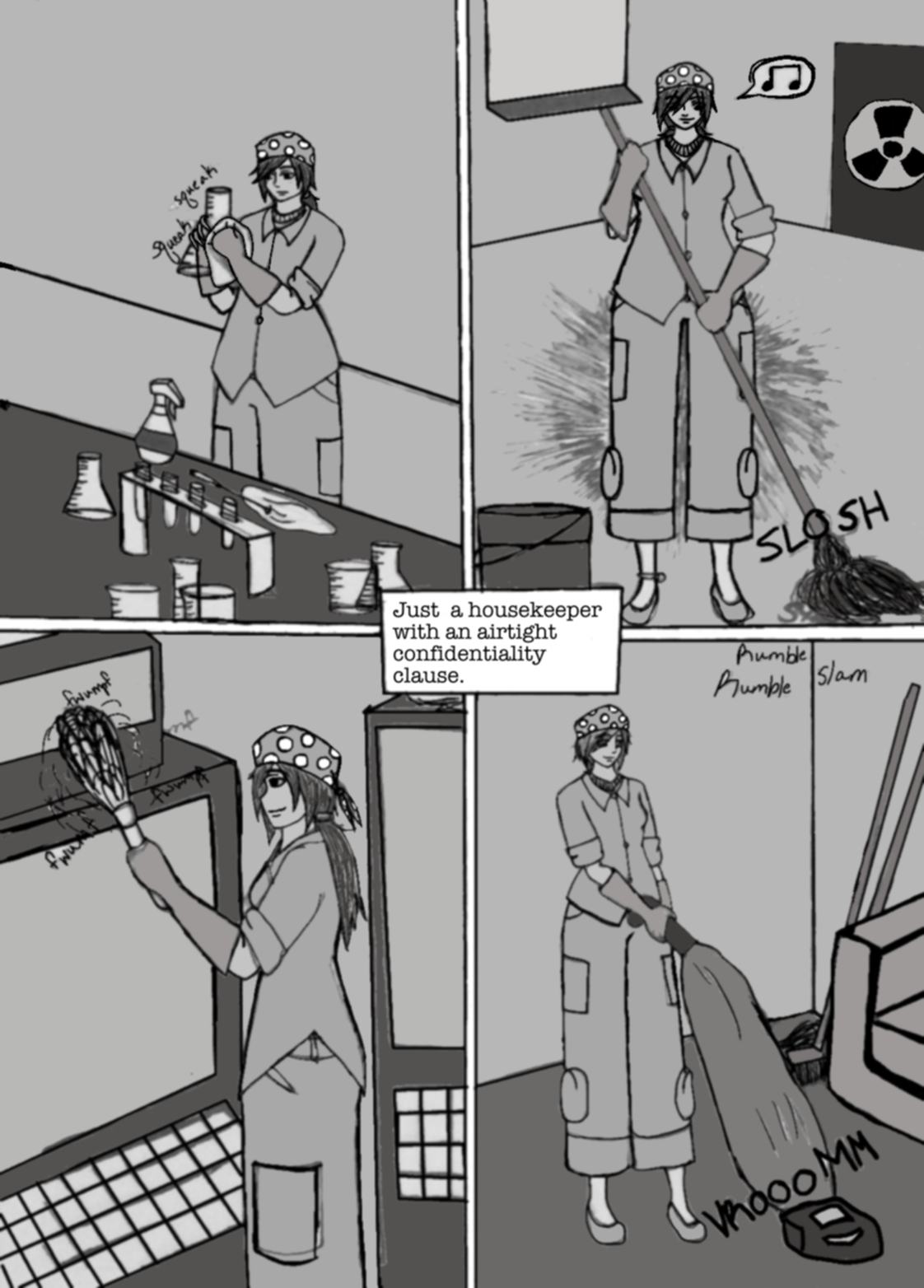 Alternate Universe Housekeeping Comics – Take a look