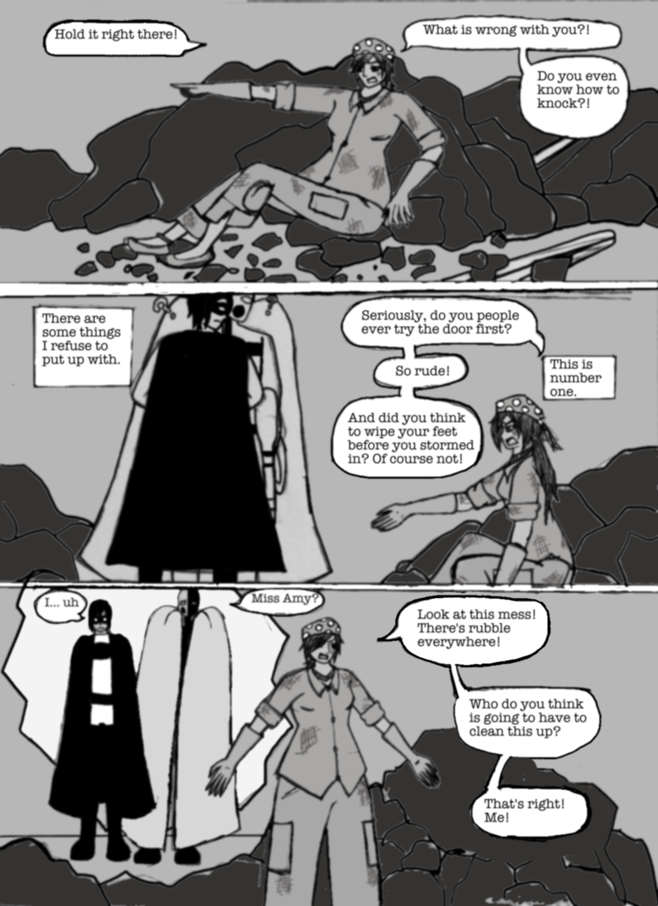 Alternate Universe Housekeeping Comics